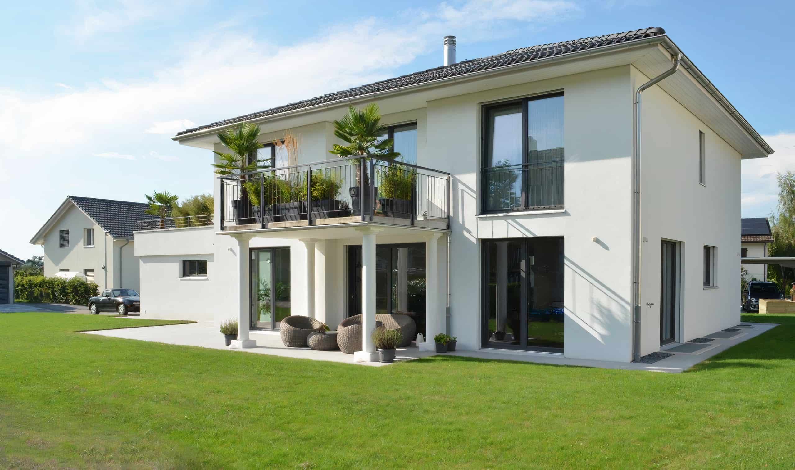 Villa mit grosszügigen Wohnräumen und Whirlpool